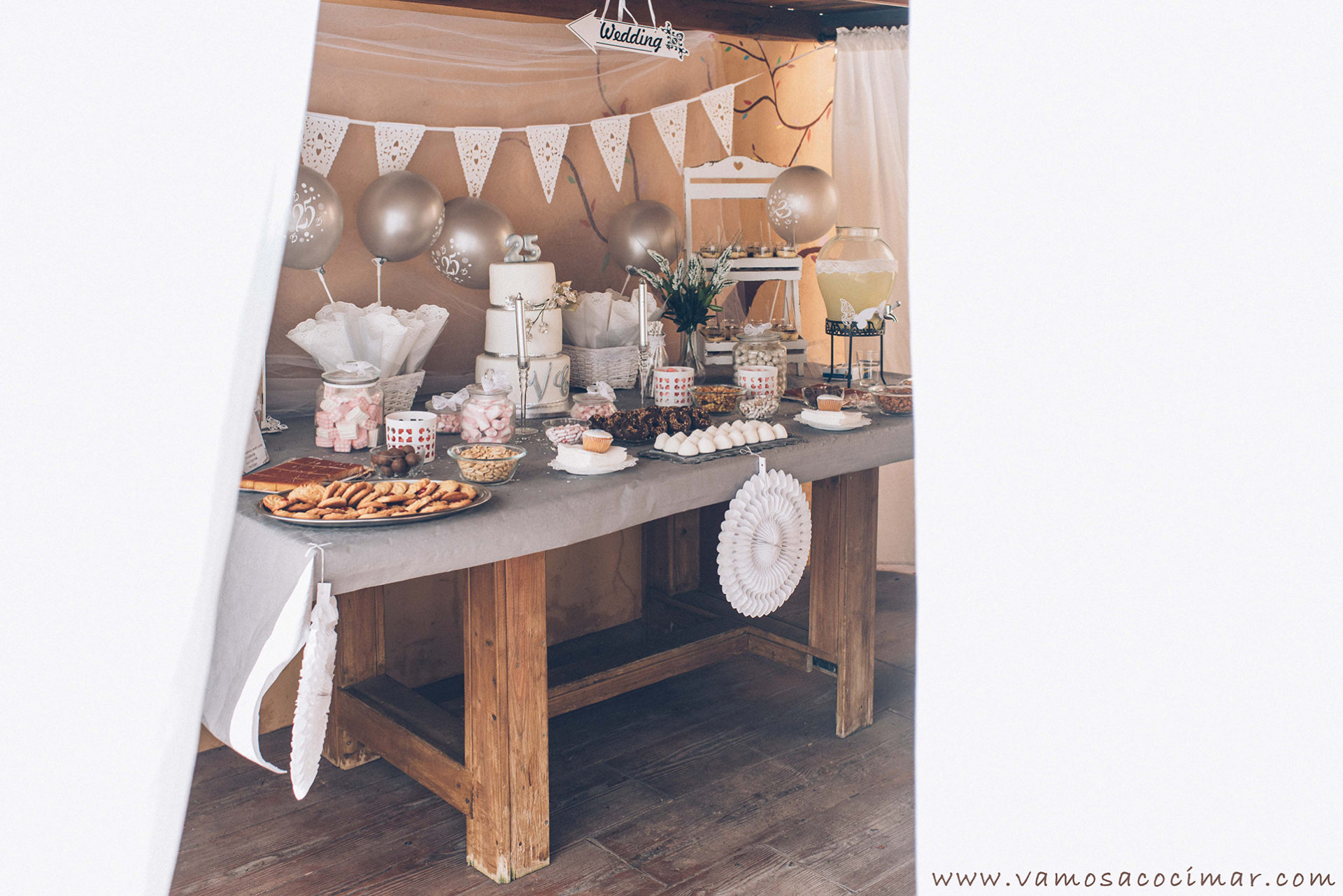 Mesa Dulce Candy Bar Boda De Plata Vamos A Cocimar