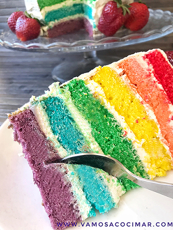 Tarta de cumpleaños del Orgullo Gay - Vamos a CociMar